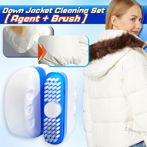 Cithway™ No-Wash Down Jacket Cleaning Agent And Brush – Usflox