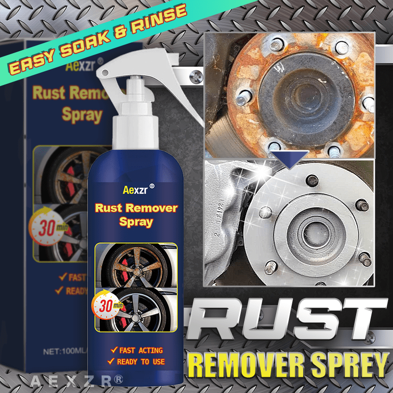Aexzr® Multi-Clean Car Metal Rust Remover Spray – Usflox