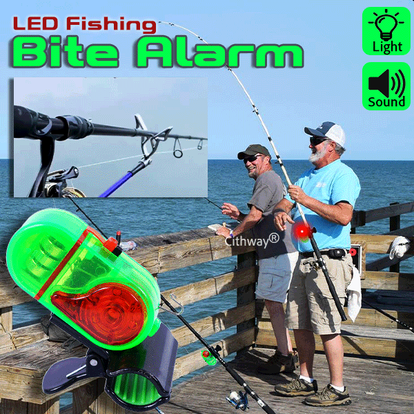 Cithway® Clip-On Strike Alert Fish Bite Alarm – Usflox