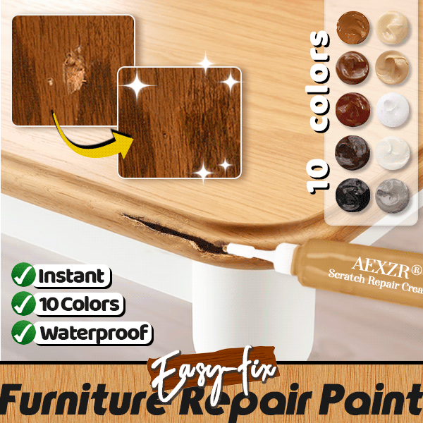 Aexzr® Easy-fix Wood Furniture Repair Paint – Usflox